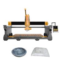 China Integrated CNC Bridge Granite Cutting Milling Machine 3400X2000mm Trolley for sale