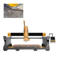 China 600mm Max Blade CNC Bridge Stone Cutting Milling Machine 3400X2000mm Trolley for sale