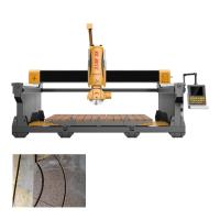 China CNC Control 5 Axis Rotating Blade Bridge Cutting Milling Machine For Granite for sale