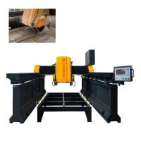 China 400-600mm Blade Diameter CNC Bridge Stone Cutter And Linear Profiling Machine for sale