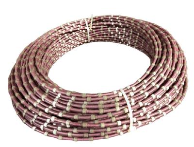 China 8.8mm Diamond Wire Saw for Marble Profiling Stone Cutting Tools for sale
