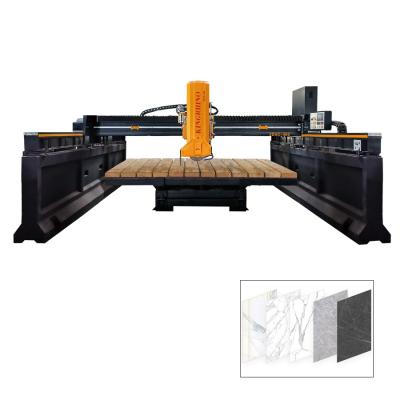 China 15kw PLC Bridge Cutter Machine For Cutting Marble Quartz Sintered Stone for sale