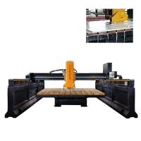 China 18.5kw 3200x2000mm Trolley PLC Bridge Cutting Machine For Marble Quartz Sintered Stone for sale