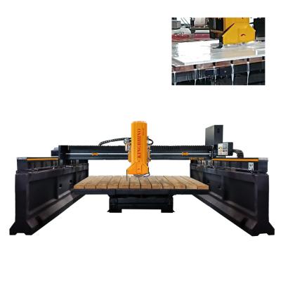 China 18.5kw 3200x2000mm Trolley PLC Bridge Cutting Machine For Marble Quartz Sintered Stone for sale