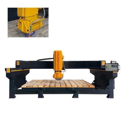 China 300-400mm Blade Dia Integrated Structure Bridge Cutting Machine 15kw For Sintered Stone Marble Quartz for sale