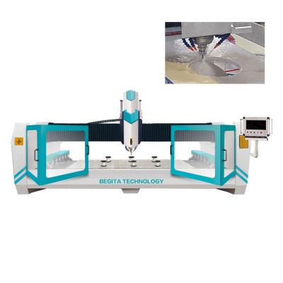 China NC Studio Control System CNC Stone Carving Machine for Counter Top Etc for sale