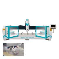 China 11KW Computerized Stone Sculpture Machine With Worktable Size 1400x3000mm for sale