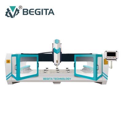 China High Precision CNC Marble Engraving Machine For Marble Carving 1400x3000mm Worktable Size for sale