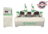 China Steel Worktable Size 1400x3000mm Digital Stone Engraving Router For Stone Processing for sale