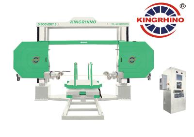 China Discovery-5 CNC 5 Axis Diamond Wire Saw Machine For Marble Granite Block Profiling for sale
