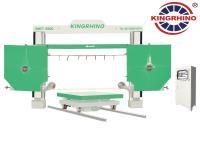 China PLC Diamond Wire Saw Machine for Marble Granite Limestone Block Trimming for sale
