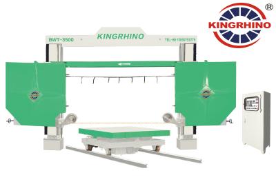 China PLC Diamond Wire Saw Machine for Marble Granite Limestone Block Trimming for sale