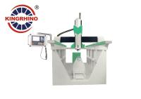China 4 Axis 2 Spindles Stone Column CNC Stone Carving Machine For Granite Marble for sale