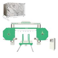 China 15kw PLC Diamond Wire Saw Stone Block Deviding Machine for Marble Granite for sale