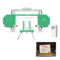 China 15kilo Watt Plc Marble Block Cutting Machine Block Deviding Machine For Granite for sale
