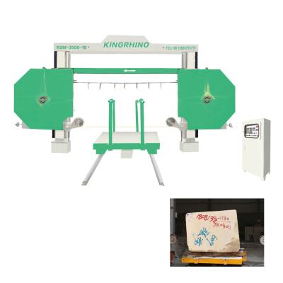China 15kilo Watt Plc Marble Block Cutting Machine Block Deviding Machine For Granite for sale