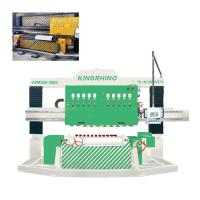 China 30kw Automatic Stone Slab Polishing Machine For Arc Slabs Marble Granite for sale