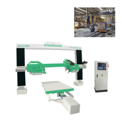 China 12.5kw 1300mm Max Cutting Width CNC Band Stone Shaper Machine For Arc Slab for sale