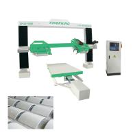 China 12.5kw 1500mm Max Cutting Height CNC Band Saw Stone Cutting Machine For Arc Slab for sale