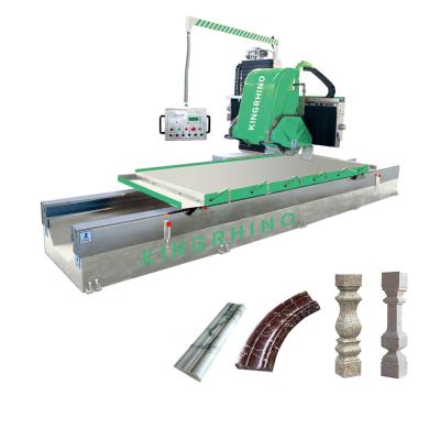China 15kw 700mm Max Lifting Stroke Stone Edge Profiling Machine 600mm Max Blade for sale