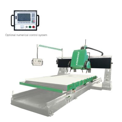 China 18.5kw 1800x3500mm Trolley CNC Stone Edge Profiling Machine For Marble Granite for sale