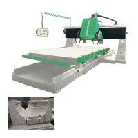 China 18.5kw 400mm Blade CNC Linear Stone Edge Profiling Machine For Marble Granite for sale