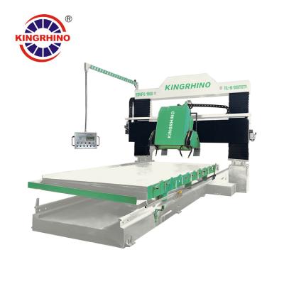 China PLC 18.5kw Gantry Type Linear Stone Edge Profiling Machine For Marble Granite for sale