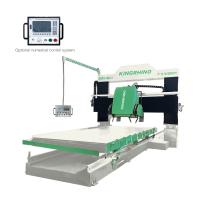 China PLC 8.5kw 850mm Linear Marble Edge Profiling Machine Gantry Type for sale