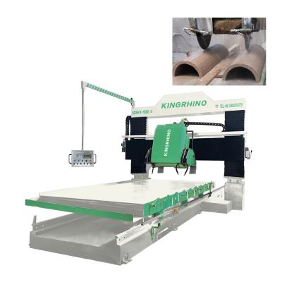 China 1800x3500mm Trolley PLC Control Stone Linear Profiling Machine Gantry Type for sale