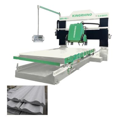 China 18.5kw 600mm Blade Gantry Type Stone Linear Profiling Machine For Marble Granite for sale