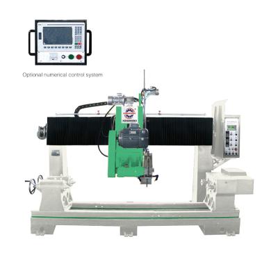 China 11kw CNC Balustrade Cylindrical Cutting Machine 500mm Blade Diameter for sale