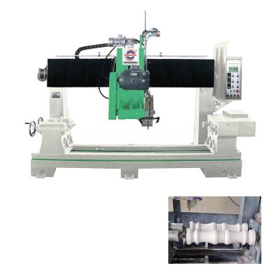 China 500mm Diameter 11kw CNC Baluster Column Cutting Machine 2500mm Cutting Length for sale