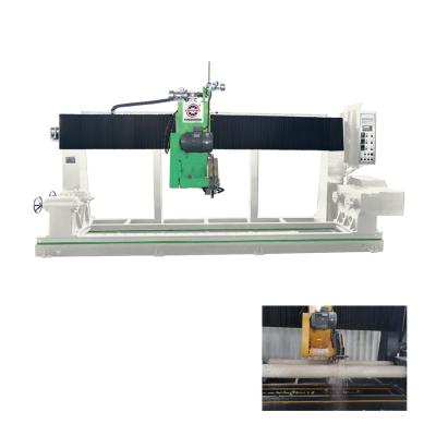 China 600mm Blade CNC Stone Cutting Machine For Solid Column 3500mm Max Processing Length for sale