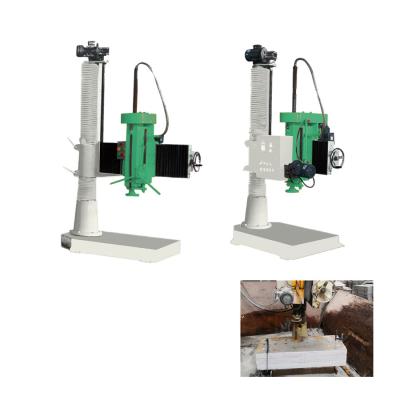 China 7.5 Kilowatts 300mm Drilling Diameter 700mm Vertical Stroke Stone Cutter Machine For Granite for sale