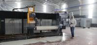 China CNC Solid Pillar 3500mm Column Cutting Machine For Granite Marble for sale