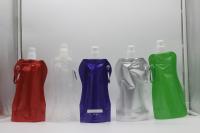 China Customized Size 500ml Spouted Liquid Stand Up Pouches PET PE Gravure Printing Surface for sale