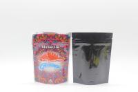 China Edibles ziplockk Mylar Bags Smell Proof Eco Friendly Food Packaging Mylar Stand Up Pouches for sale