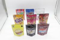 China Custom Printed 3.5g 7g 14g 1oz Mylar ziplockk Bag Foil Laminated For Packaging Cookie for sale
