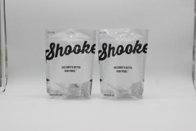 China Food Grade weed Weed Bag 1/8 Oz 1/4 Oz 1/2 Oz Digitally Printed for sale