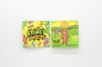 China Custom Printed 3.5g 7g 14g Aluminum Foil Mylar Bag Cookie Packaging Mylar ziplockk Bags for sale