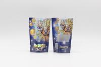 China Smell Proof Mylar weed Bags Custom Digital Printing Gravure Printing With Zipper for sale