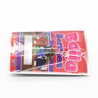 China Weed Bag Three Side Sealed Open Window Aluminized Bag With Child Proof Zippe Holographic Printing For Packaging weed for sale