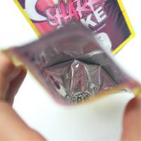 China Mylar weed Bags Weed Bag Aluminized Three Side Sealed Zipper Stand Up Bag For Packing Marijuana for sale