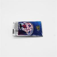 China 3.5g Weed Bag Three Side Sealed Aluminized Zipper Stand Up Pouch For Packing 5g weed for sale