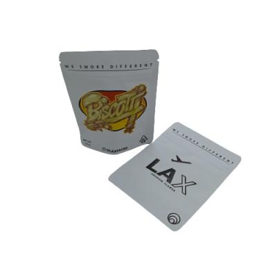 China Heat Seal Aluminum Foil Mylar Bag weed Resealable Zipper Paper Pouches for sale