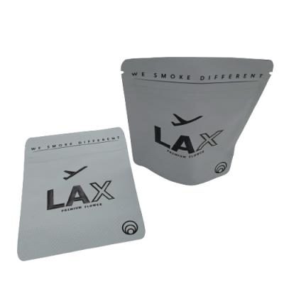 China Clear ziplockk Stand Up Packaging Pouch Three Side Seal Mylar Aluminum Foil Bag for sale