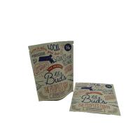 China Food Grade Biodegradable Mylar weed Bags Self Standing Moisture Proof With Zipper for sale