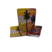 China Flat Bottom Recycle weed Packaging Pouch ziplockk Mylar Aluminum Foil Bag for sale