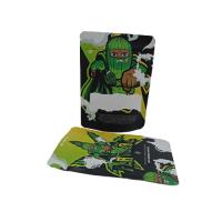 China Zipper Mylar Weed Bags Biodegradable Stand Up Pouches Thickness 150mircon for sale