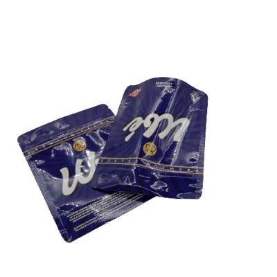 China 500g Biodegradable Stand Up Pouches Flat Bottom Zipper Lock Mylar Bags for sale